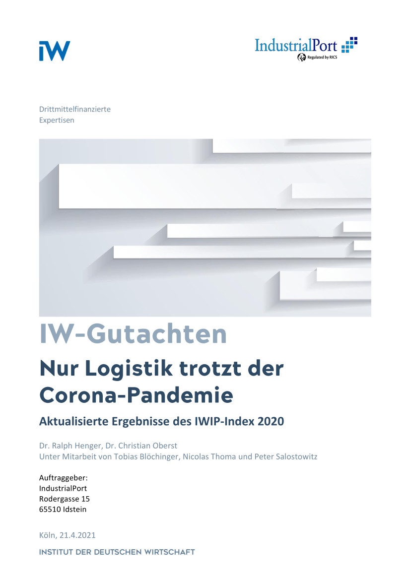 IWIP-Gutachten 2020 - IndustrialPort